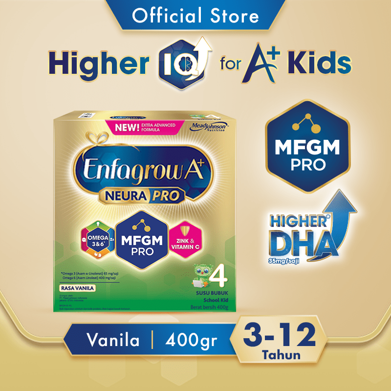 Enfagrow A+ 4 Susu Vanila Box - 400 g – Enfa A+ Store Indonesia