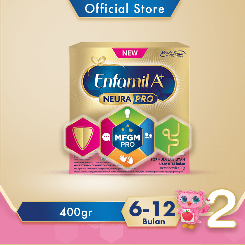 Enfamil A+ 2 Susu Formula Box - 400 g (2x400g) – Enfa A+ Store Indonesia