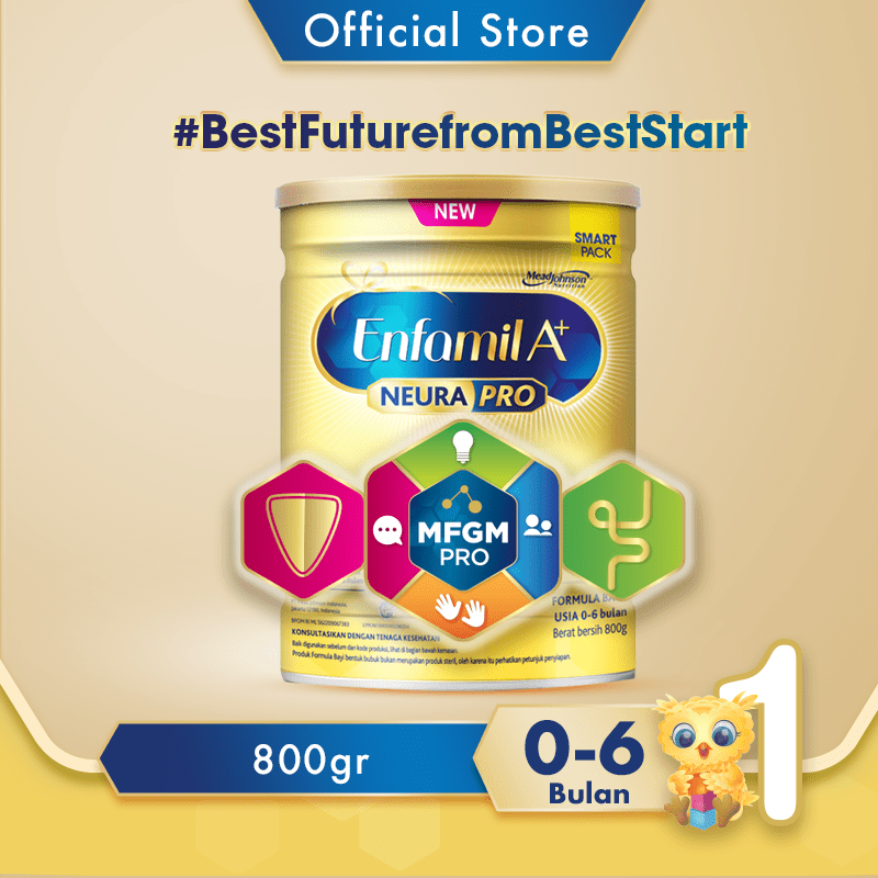 Enfamil A+ 1 Susu Formula Flip Pack - 800 g (2x800g) – Enfa A+ Store ...